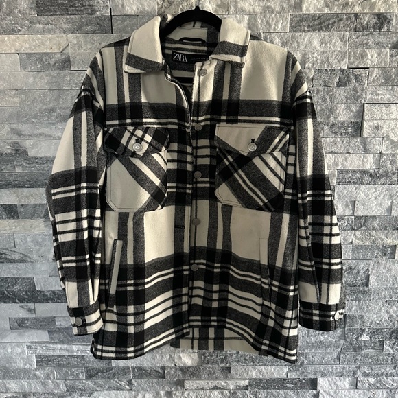 Zara | Jackets & Coats | Zara Shacket | Poshmark